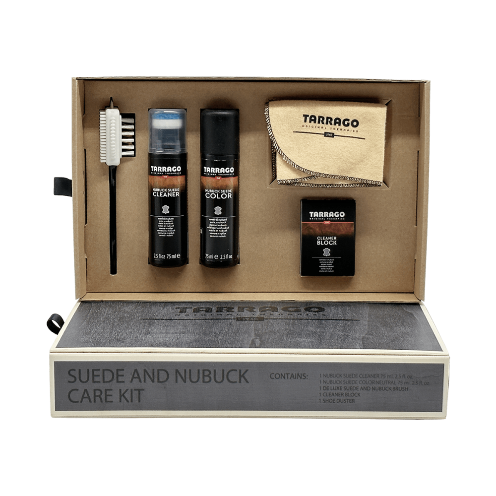 TARRAGO SUEDE & NUBUCK Kit - Ekologiczny zestaw do pielęgnacji zamszu i ...