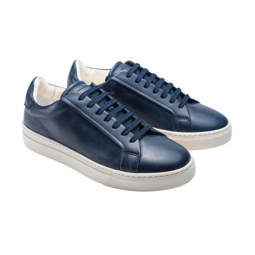 TLB MALLORCA SNEAKERS S2 Beta Plus Deco Soft Navy Off White - granatowe ...